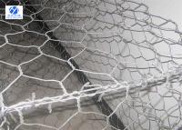 China Gabion Box Hexagonal Wire Mesh 100x120mm Fireproof Eco Friendly for sale
