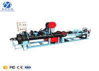 China Concertina Razor Barbed Wire Machine Galvanized 3KW Wear Resistant for sale