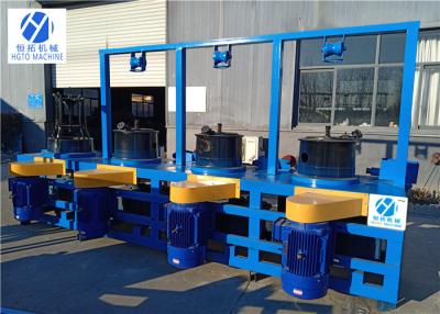 China 12m/S Stainless Steel Wire Drawing Machine , 56cm Plate PLC Wire Drawing Equipment for sale