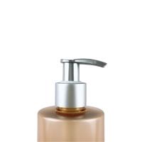 China Luxury Aluminum Silver Lotion Pump Matte Plastic 1cc 2cc 4cc Dispenser for Shampoo Body Wash for sale