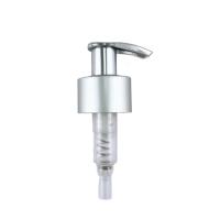 China Luxury Aluminum Silver Lotion Pump Matte Plastic 1cc 2cc 4cc Dispenser for Shampoo Body Wash for sale