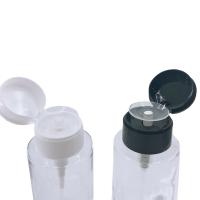 China 24mm PP Cosmetic Pump Dispenser for Toner Makeup Remover Nail Polish Bottle 0.2cc for sale