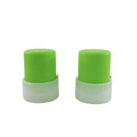 China Coffee Capsule Drink Bottle Cap Green White PP Aluminum for sale
