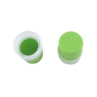 China Coffee Capsule Drink Bottle Cap Green White PP Aluminum for sale