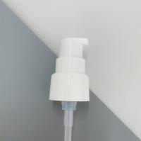 China 20mm 410mm Plastic Treatment Pump White Cream Dispenser Pump for sale