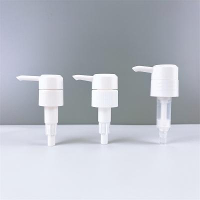 China White Coated Lotion Pump 20/410 24/410 28/410 PP Plastic Soap Dispenser with 304 Stainless Spring for sale