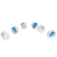 China 38mm Non Spill Screw Top Cap Vials PP Plastic for Personal Care Cosmetics Custom Color for sale