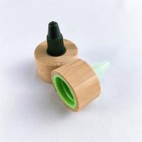 China 24/410 28/410 Disc Top Caps with Bamboo Collar for Lotion Cosmetics 0.08cc 0.2cc for sale