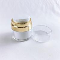 China Custom 100ml Airless Pump Cream Jar Vacuum Bottle for Cosmetic Skin Care for sale