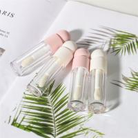China Empty Round Plastic Lip Balm Tube 100ml Cosmetic Lip Gloss Packaging Container for sale