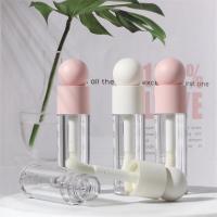 China Empty Cosmetic Bottle for Lip Balm Cylinder Shape 5ml Custom Logo Color for sale