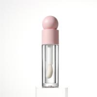 China 5ml Crystal White Lip Balm Squeeze Tubes Custom Logo Cosmetic Packaging for sale