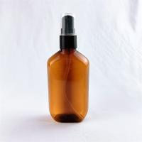 China 20ml Boston Round Glass Bottle with Treatment Pump Clear Amber Empty Essential Oil Bottle for sale
