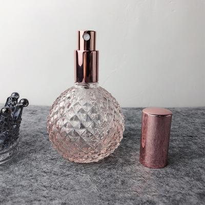 China Perfume Bottles High Quality Spherical Dispenser Retro Perfume Bottle for sale