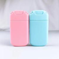 China quantity Easy to carry and use Empty card style 20ml 30ml plastic sprayer bottle for sale
