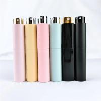 China Matte Colourful Mini Travel Portable Refillable Glass Spray Bottle for sale