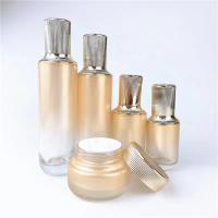 China Custom Glass Jars Set 20ml to 120ml for Skin Care Lotion and Face Cream Packaging for sale