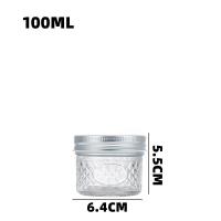 China Borosilicate Glass Wide Mouth Canning Jars 500ml 1000ml with Metal Lids for Food Storage for sale