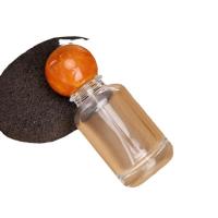 China Refillable Glass Perfume Bottle 30ml 50ml 100ml with Crimp Spray Atomizer Empty for sale