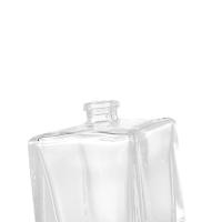 China Recyclable Crimp Glass Bottle High Quality Customized Perfume Bottles with cap for sale