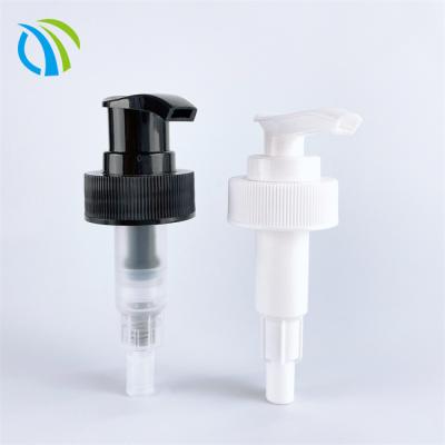 China 28/410 Black Lotion Pump 1cc 2cc 4cc PP Plastic Dispenser for Shampoo Body Wash Bottles for sale