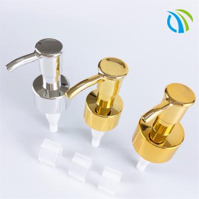 China UV Coated 20/410 4cc Foam Pump Dispenser for 8oz Ribbed Cosmetic Bottle for sale