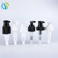 China 28mm Black Lotion Pump with Aluminum Closure 33/410 Frost Surface for Cosmetic Bottles for sale