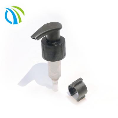 China 28/410 Lotion Pump Dispenser 2cc 4cc for 32 oz Shampoo Conditioner Bottle Black PP for sale
