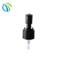China 24mm Bright Gold Wood Closure Lotion Pump 24/410 2cc Non Spill Dispenser for Bottles for sale