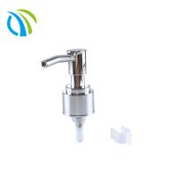 China 24mm Bright Gold Wood Closure Lotion Pump 24/410 2cc Non Spill Dispenser for Bottles for sale
