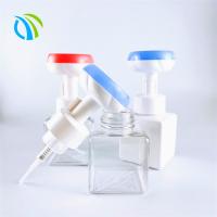 China 42mm Flower Foam Pump 0.8ml PET Foam Dispenser for Personal Care Travel Size for sale