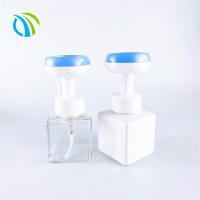 China 42mm Flower Foam Pump 0.8ml PET Foam Dispenser for Personal Care Travel Size for sale