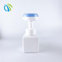 China PP Foam Soap Dispenser Pump 43/410 Neck 0.8ml Output Flower Shape 300ml Bottle for sale
