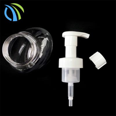 China PET Foam Pump Bottle 28/410 0.16cc Non Spill Round Foam Dispenser for Sanitizer for sale