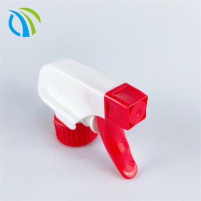 China Chemical Resistant Mist Trigger Sprayer 28/400 0.9cc 16 Oz Round Bottle for sale