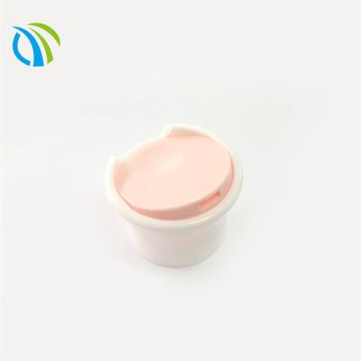 China Custom Disc Top Cap 24/410 PP Flip Top Bottle Cap 0.3ml for Shampoo Personal Care for sale