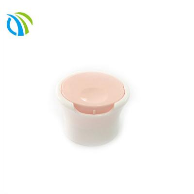 China 20/410 Disc Top Cap 20mm Plastic Aluminum Closure 0.2ml Shampoo Bottle Cap for sale