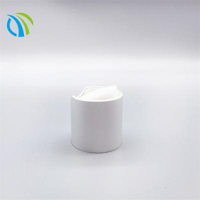 China 20mm 0.2ml Plastic Bottle Closures Silver Disc Top Cap 20 410 ODM for sale