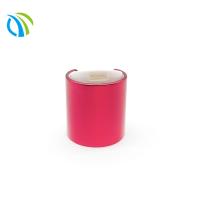 China 0.4ml 20/410 Disc Top Cap Shiny Gold Aluminum Flip Top Bottle Cap for Shampoo for sale