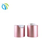 China 24mm Pink Aluminum Disc Top Flip Cap for Plastic Bottle 304 Spring SGS for sale