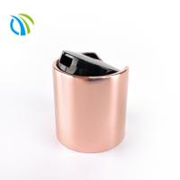 China 28mm Flip Top Bottle Caps 28/415 Plastic Screw Top 0.11ml Dispensing for Lotion for sale