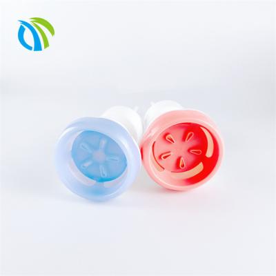 China 43mm Foam Bottle Pump 43/400 Dispenser 0.8ml Plastic Foaming Pump for Liquid Soap for sale