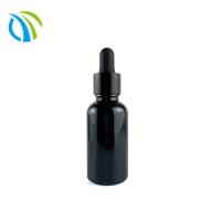 China 50ml Glass 20mm Matted Squeezable Dropper Bottle 0.75cc ODM Medicine for sale