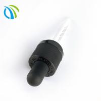 China 18/415 Glass Dropper Bottles 7.6cm 1ml Essential Oil Pipettes with Silicone Bulb for sale
