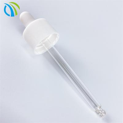 China 28/410 Amber Glass Dropper Bottle 30ml with Silicone Teat and Plastic Closure for Essential Oils for sale