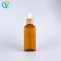 China 3ml 24mm Glass Pipette Empty Dropper Bottles with 18/415 Neck Non Spill Cap for sale