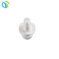 China 0.14ml Nasal Spray Pump 20/410 Fine Mist Saline Dispenser Empty Amber Glass Bottle for sale