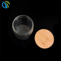 China 650ml Airtight Borosilicate Glass Storage Jar with Bamboo Lid ODM Custom for sale
