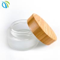 China 770ml Borosilicate Glass Food Storage Jar with Bamboo Wooden Lid BPA Free Canister for sale