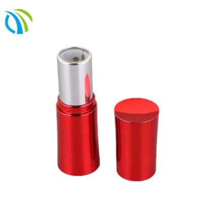 China Wholesale 5ml 15ml Plastic Lip Balm Tubes Empty Clear Cosmetic Containers with Twist Up Mechanism for sale